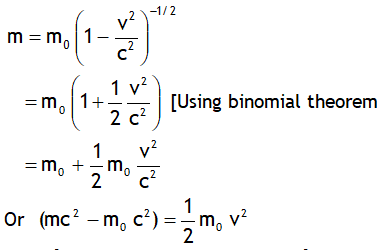 ^Einstein’s mass energy equivalence - KP Physics